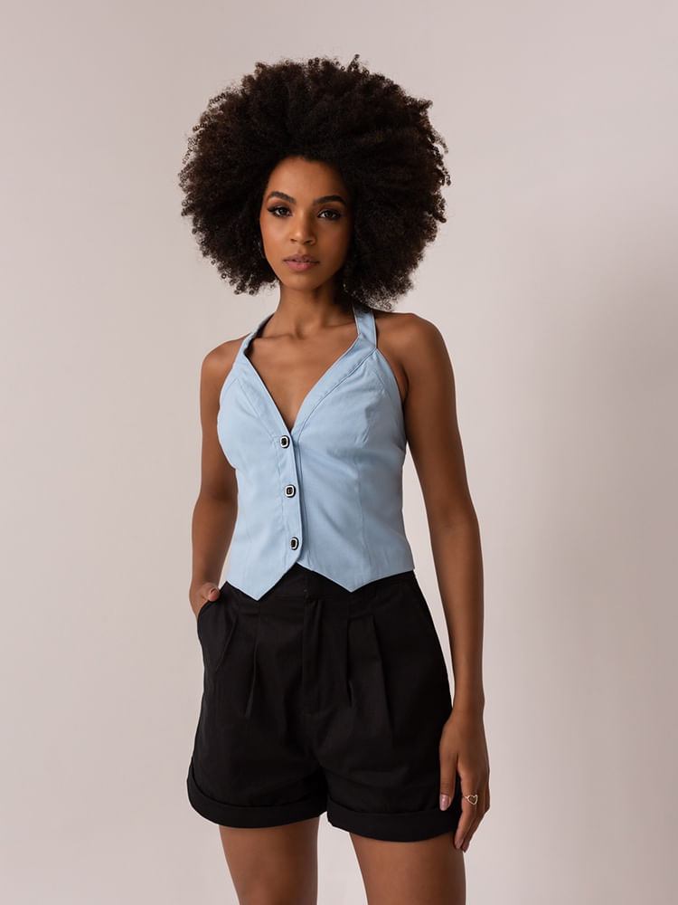 Colete Azul Dara Amb